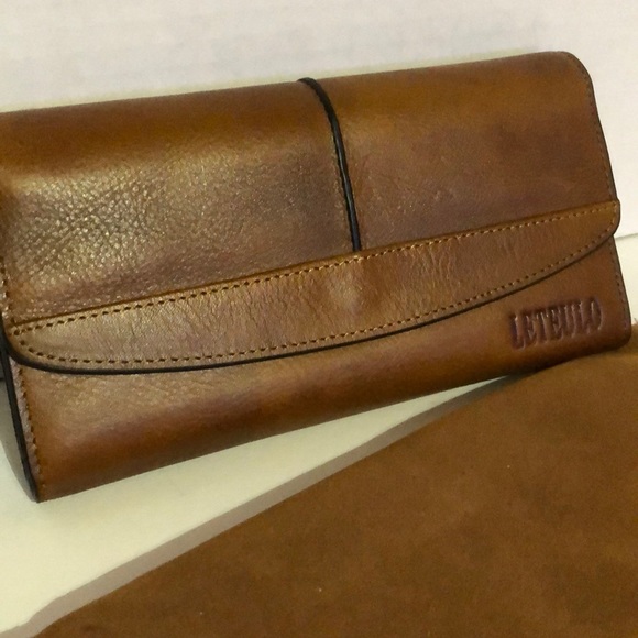 Leteulo | Bags | New Luteulo Leather Wallet | Poshmark
